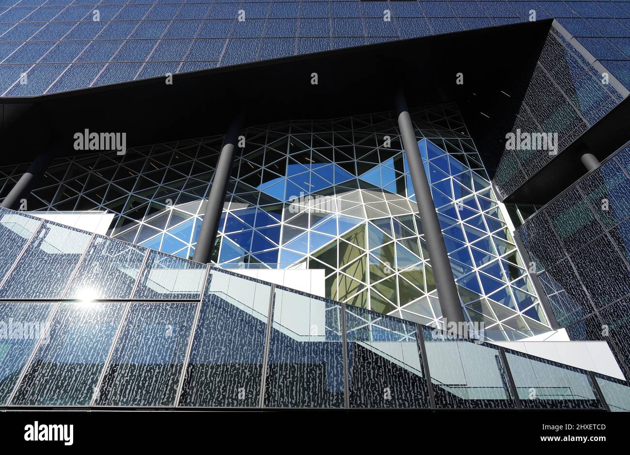 Berlin, Germany. 09th Mar, 2022. The new building of the Axel Springer ...
