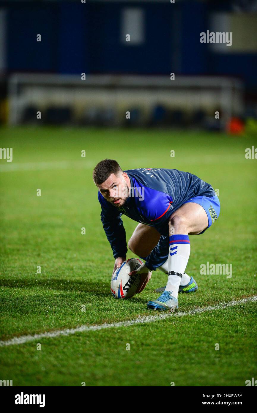 Wakefield, England - 11th March 2022 - Wakefield Trinity's Liam Hood ...