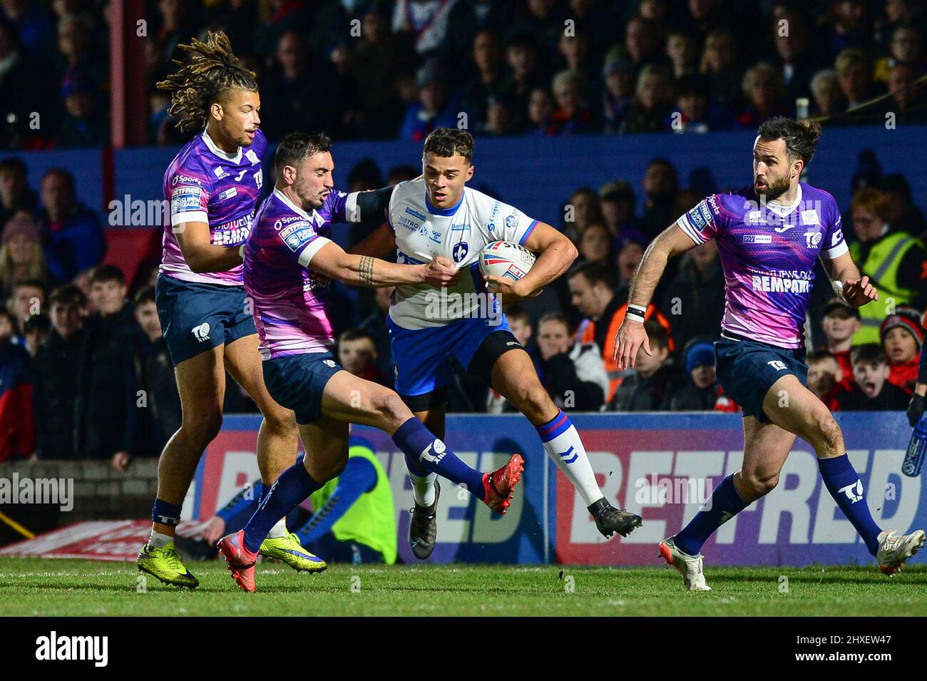 Wakefield, England - 11th March 2022 - Wakefield Trinity's Corey Hall ...