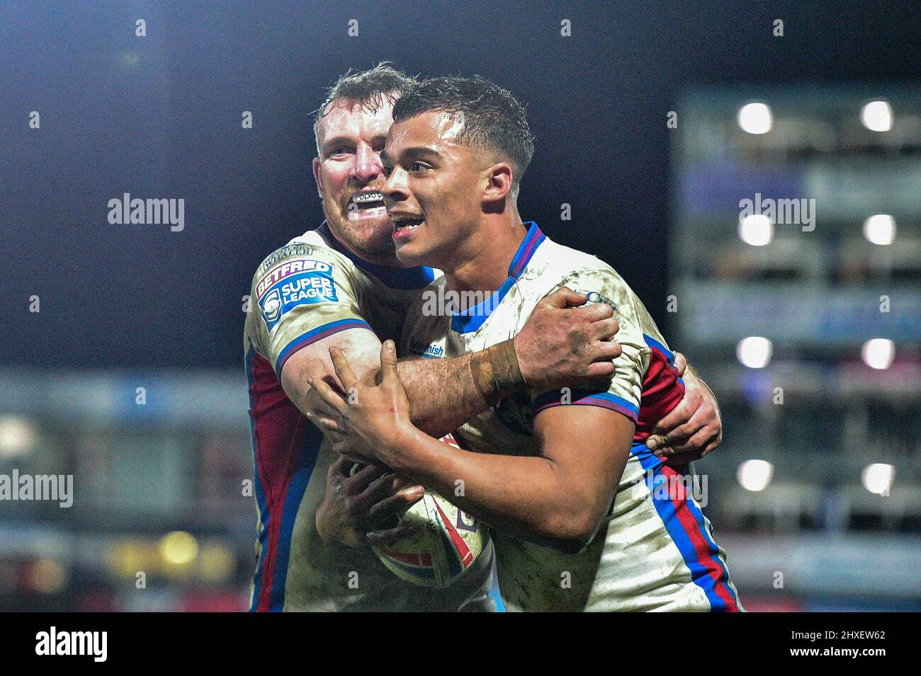 Wakefield, England - 11th March 2022 - Wakefield Trinity's Corey Hall ...