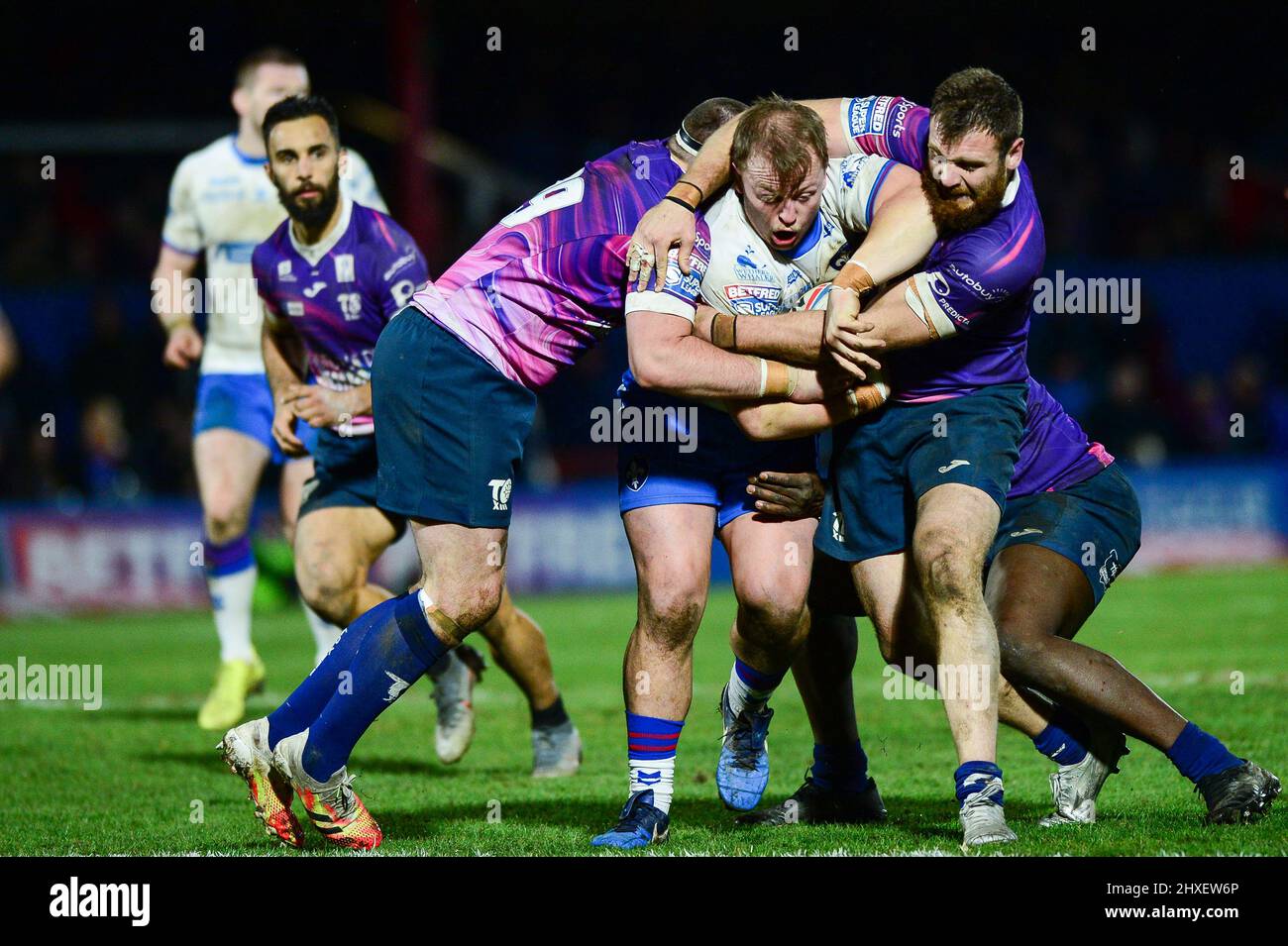Wakefield, England - 11th March 2022 - Wakefield Trinity's Eddie Battye ...