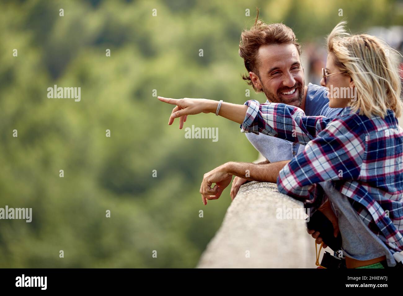 Beautiful valley nature trees rural hi-res stock photography and images ...