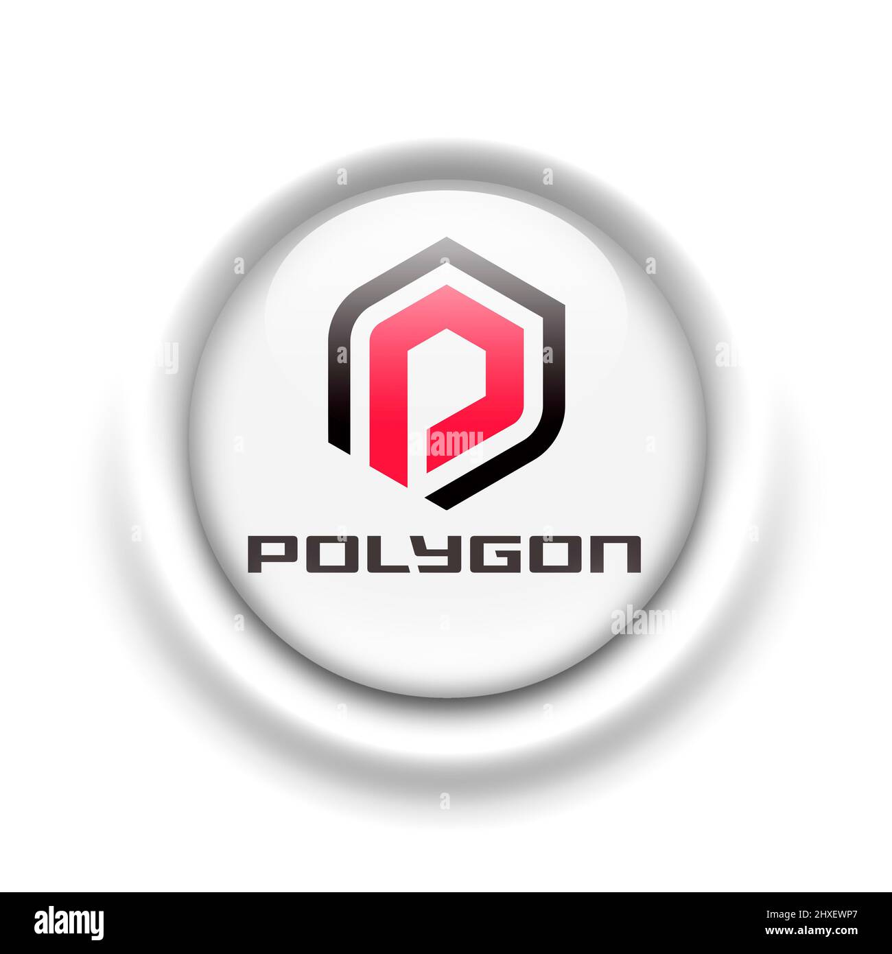 Polygon logo hi-res stock photography and images - Alamy