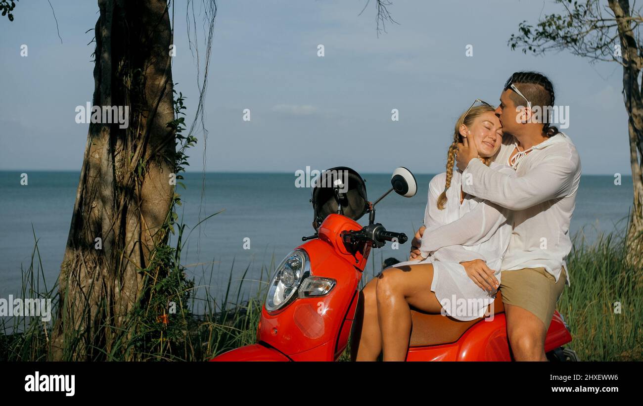 Motorcycle cinematic shot hi-res stock photography and images - Alamy