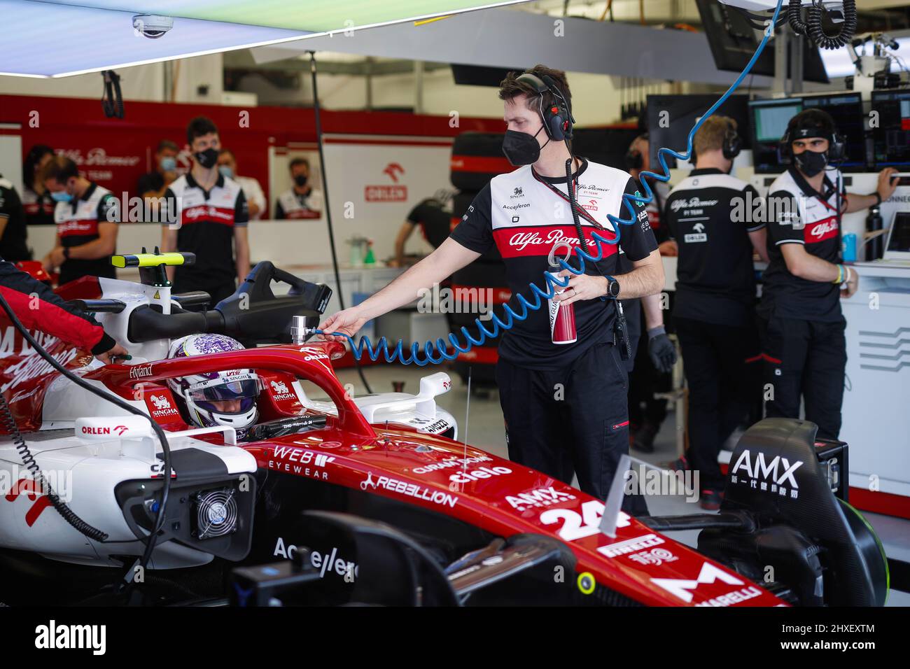 Alfa romeo f1 team orlen hi-res stock photography and images - Alamy