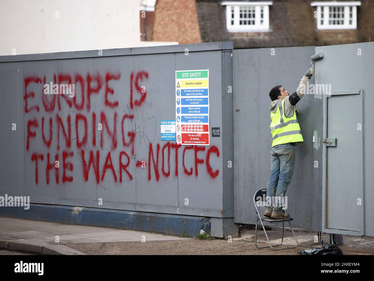 Football hoardings hi-res stock photography and images - Alamy