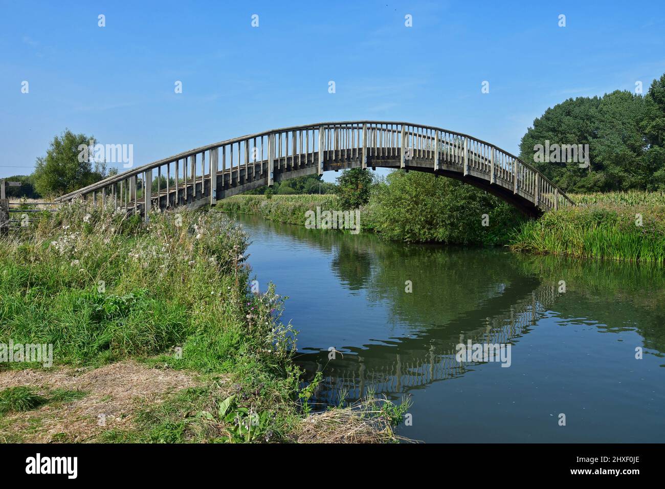 River Thames Walk, Lechlade, Gloucestershire, Cotswolds, England, UK ...