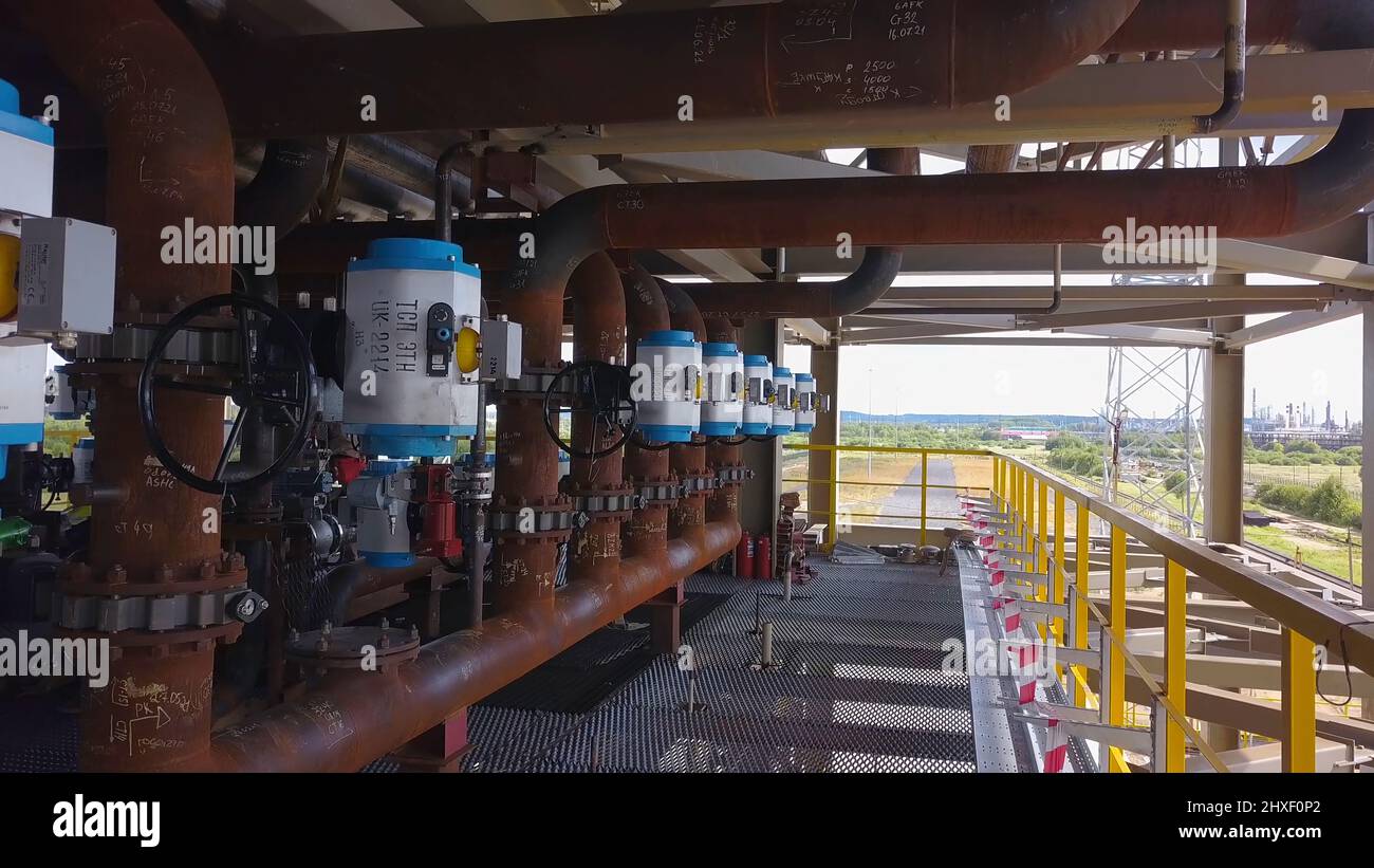 Time lapse construction zone heavy hi-res stock photography and images ...