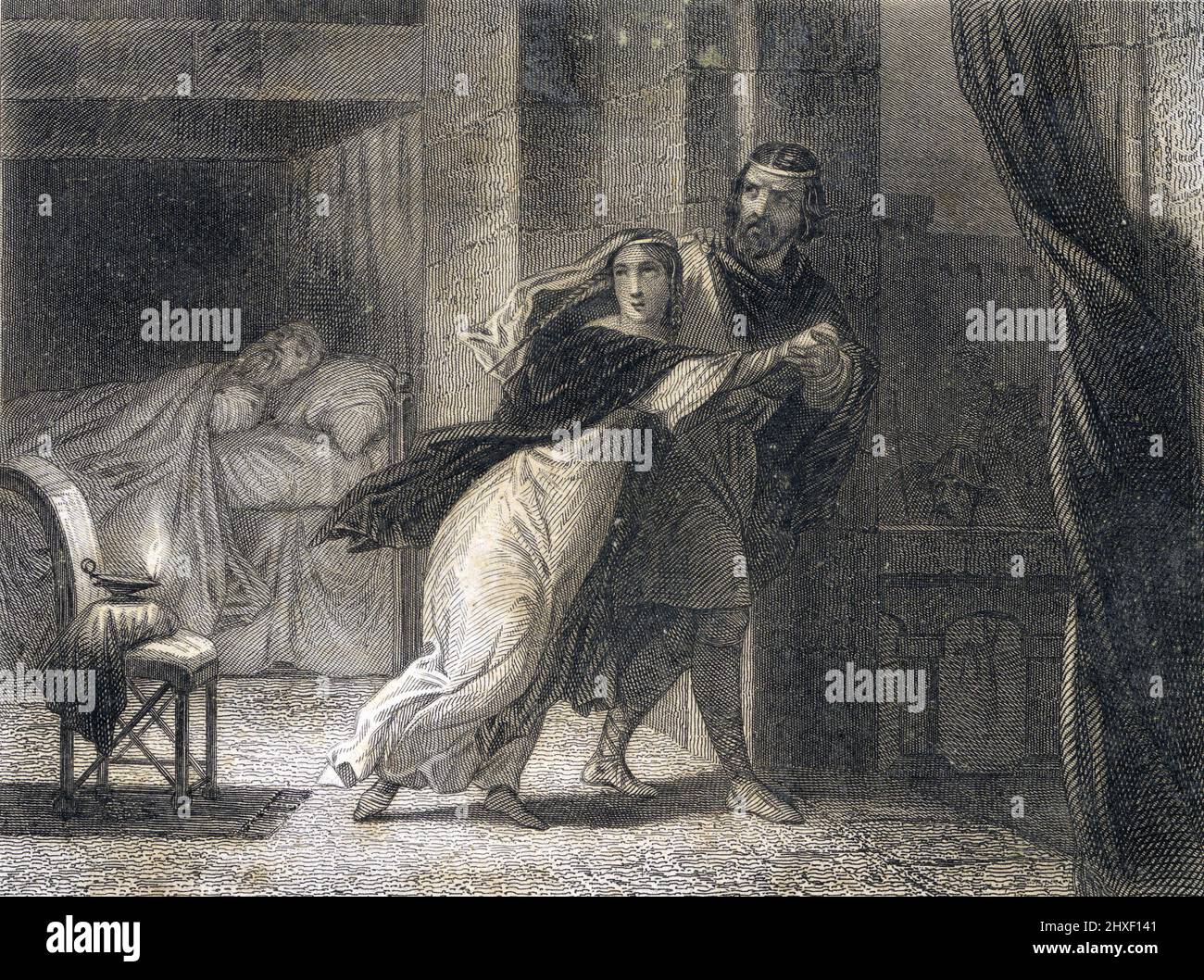 Roi et reine moyen age hi-res stock photography and images - Alamy