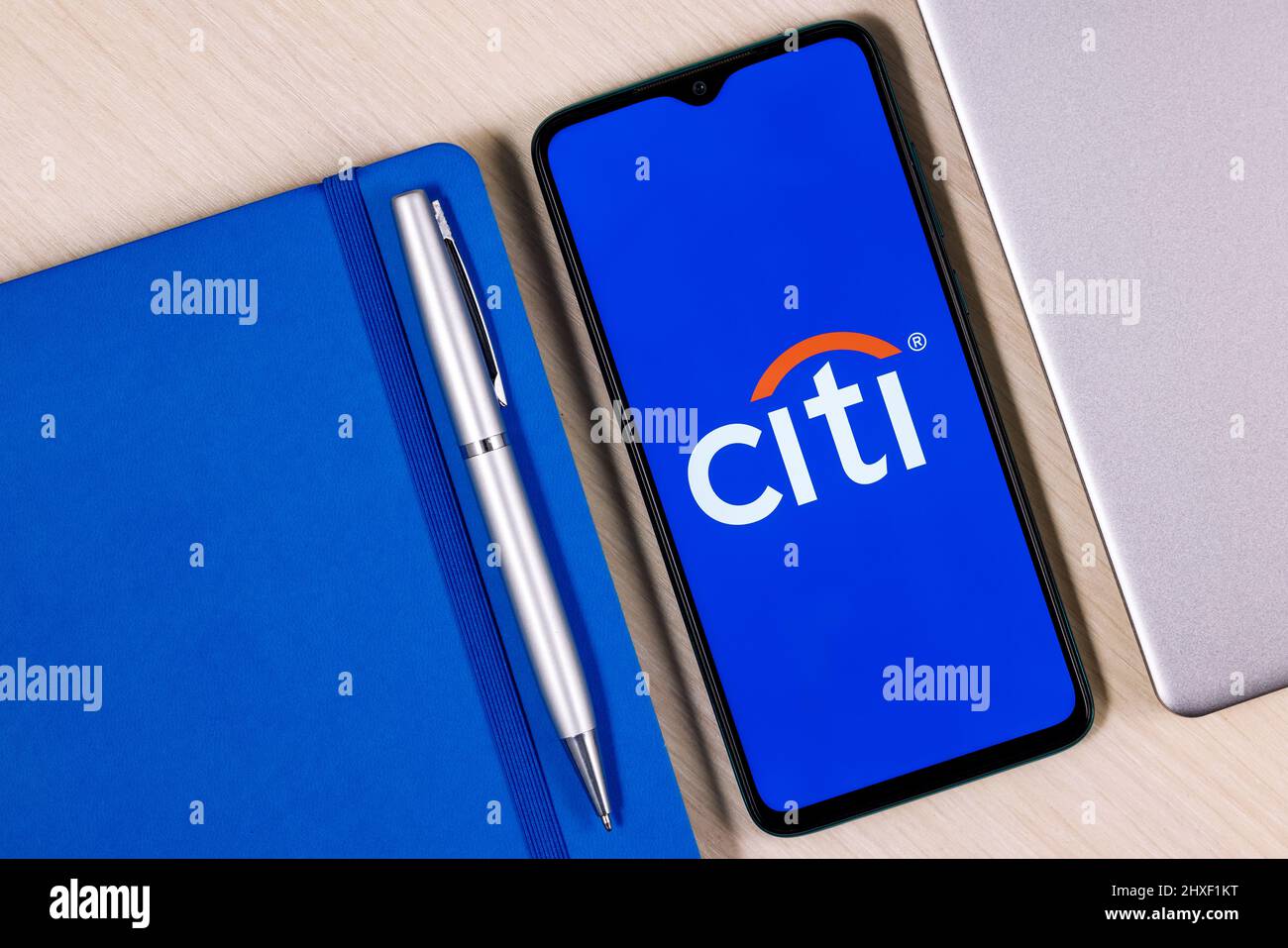 Citibank logo hi-res stock photography and images - Alamy