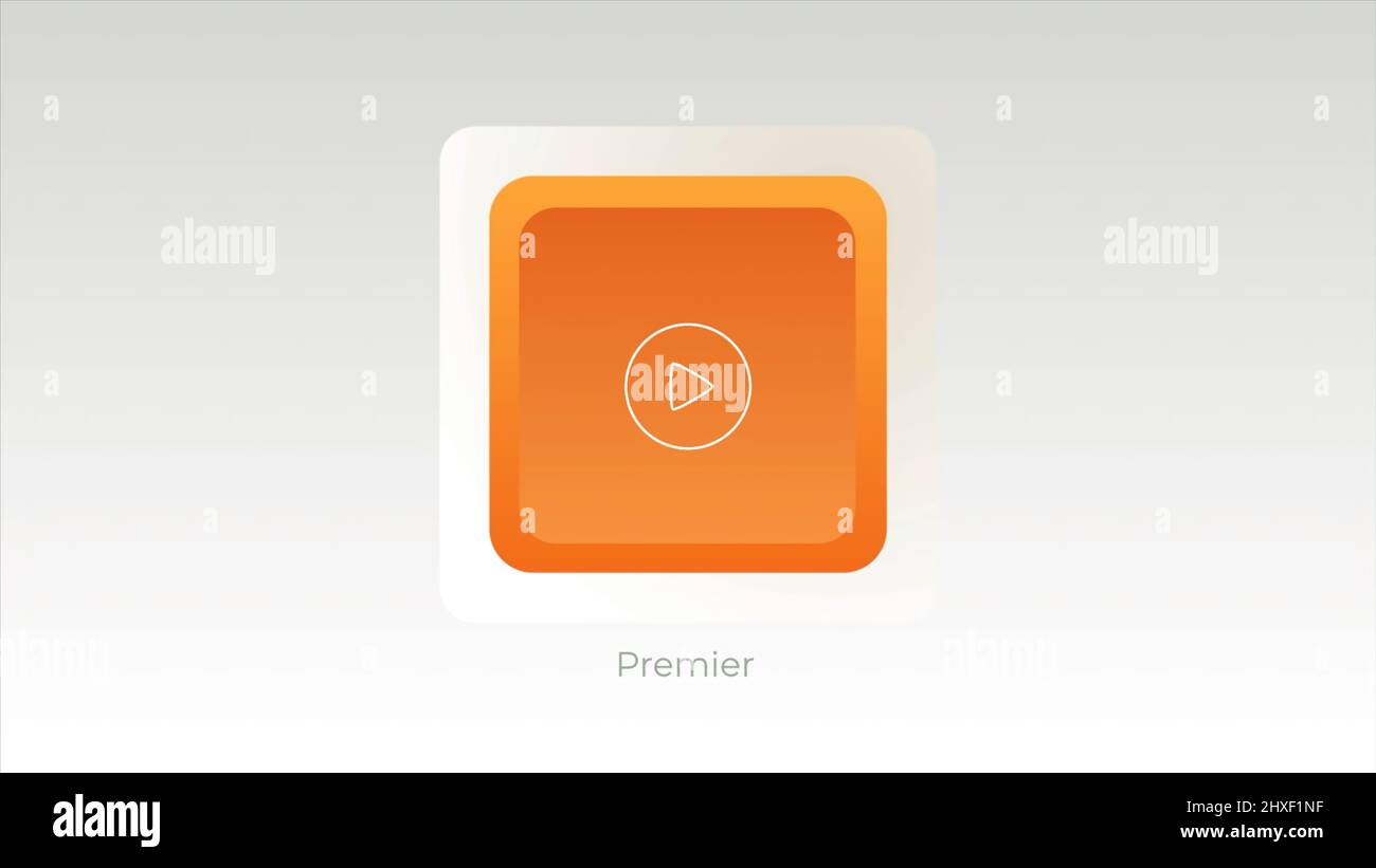 Abstract visualization of a modern smartphone application. Motion ...