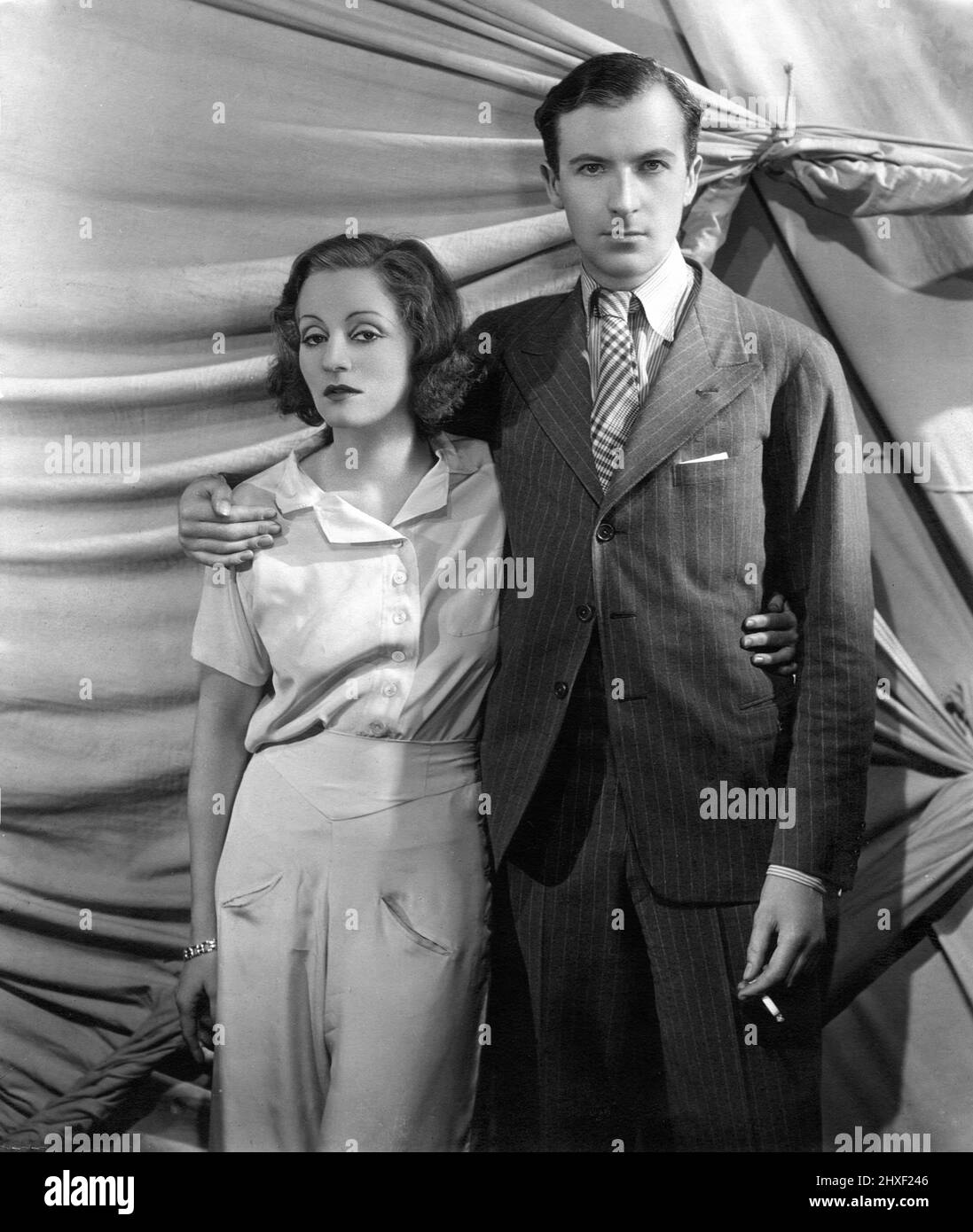TALLULAH BANKHEAD and British Photographer CECIL BEATON Portrait taken ...