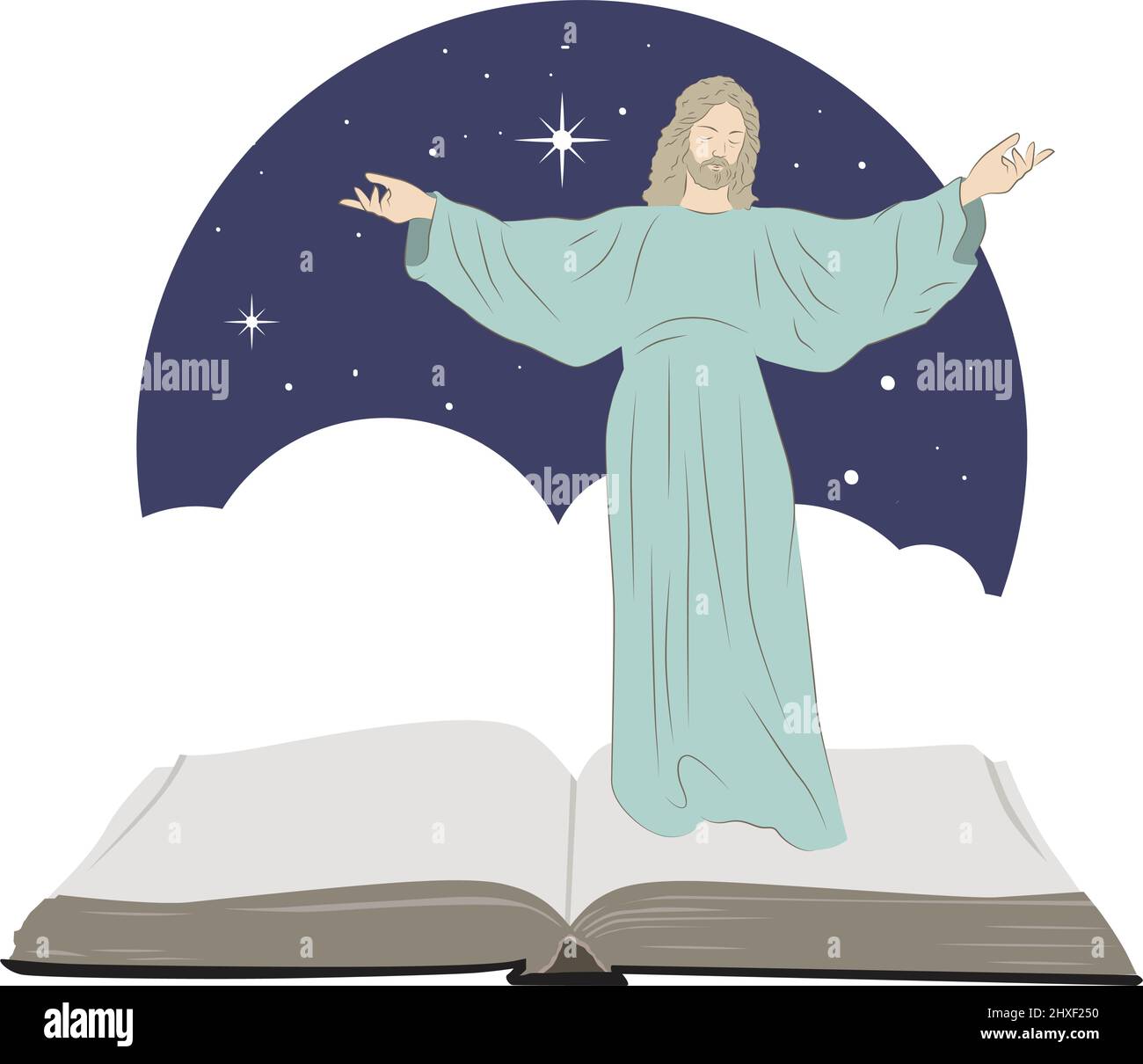 Christian life christ page Cut Out Stock Images & Pictures - Alamy