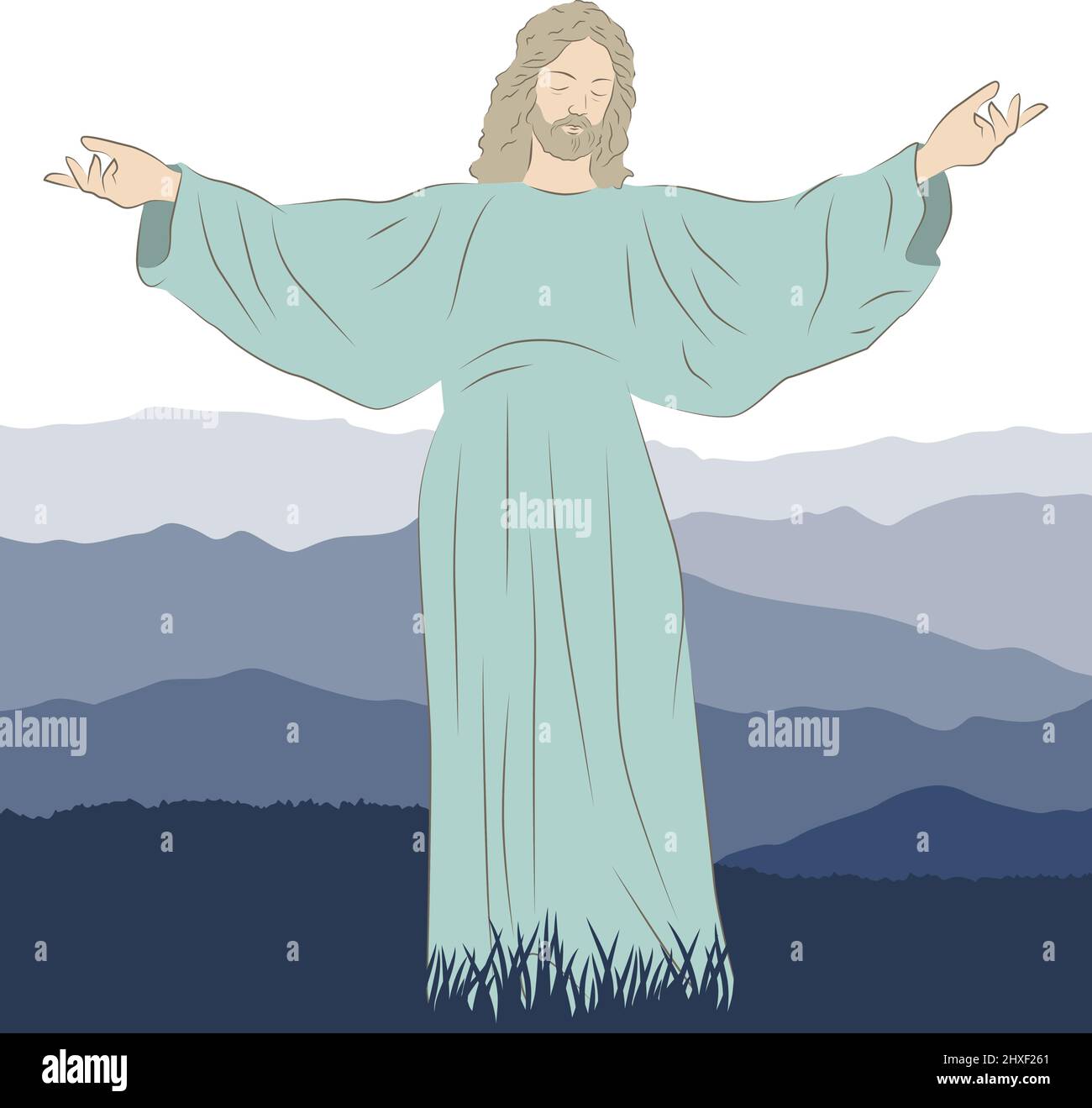 Christianity bible religion protection Stock Vector Images - Alamy