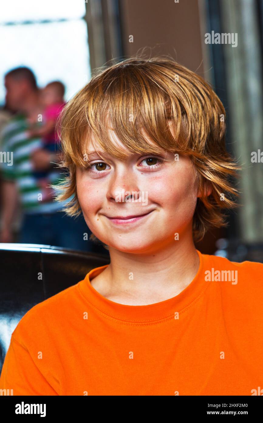 Teen boy entrance hall hi-res stock photography and images - Alamy