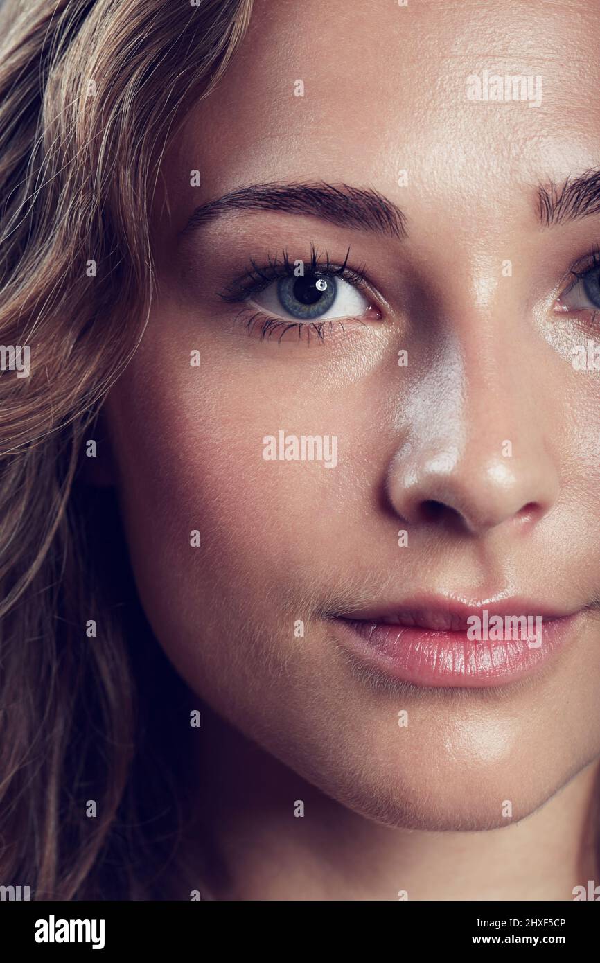 Portrait shot beautiful female in hi-res stock photography and images ...