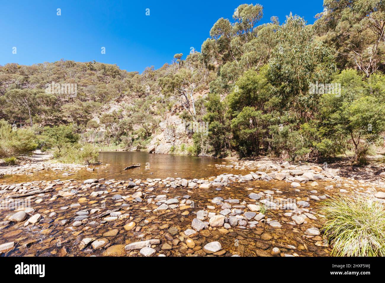 Lerderderg Gorge Circuit Walk in Melbourne Australia Stock Photo - Alamy