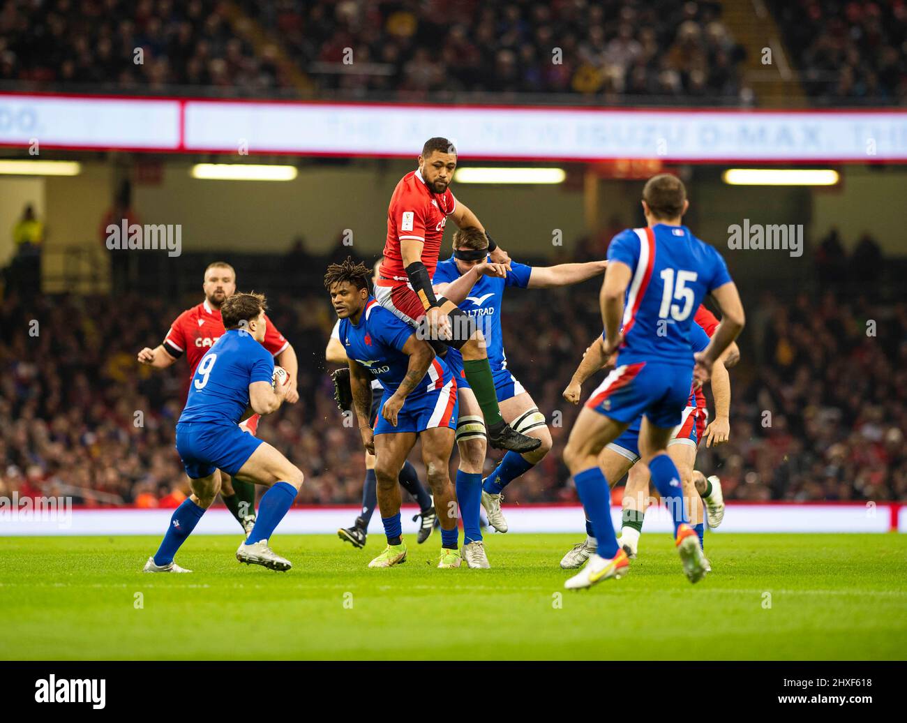 Wales v France Guinness Six Nations CARDIFF, WALES 2022- March 11 ...