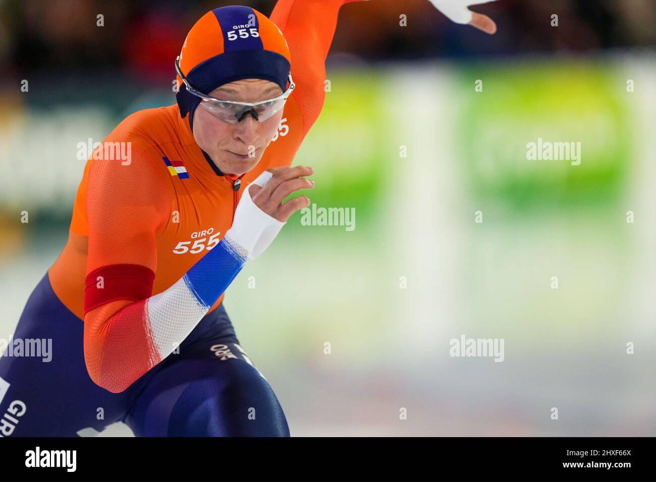 HEERENVEEN, NETHERLANDS - MARCH 12: Merijn Scheperkamp of the ...