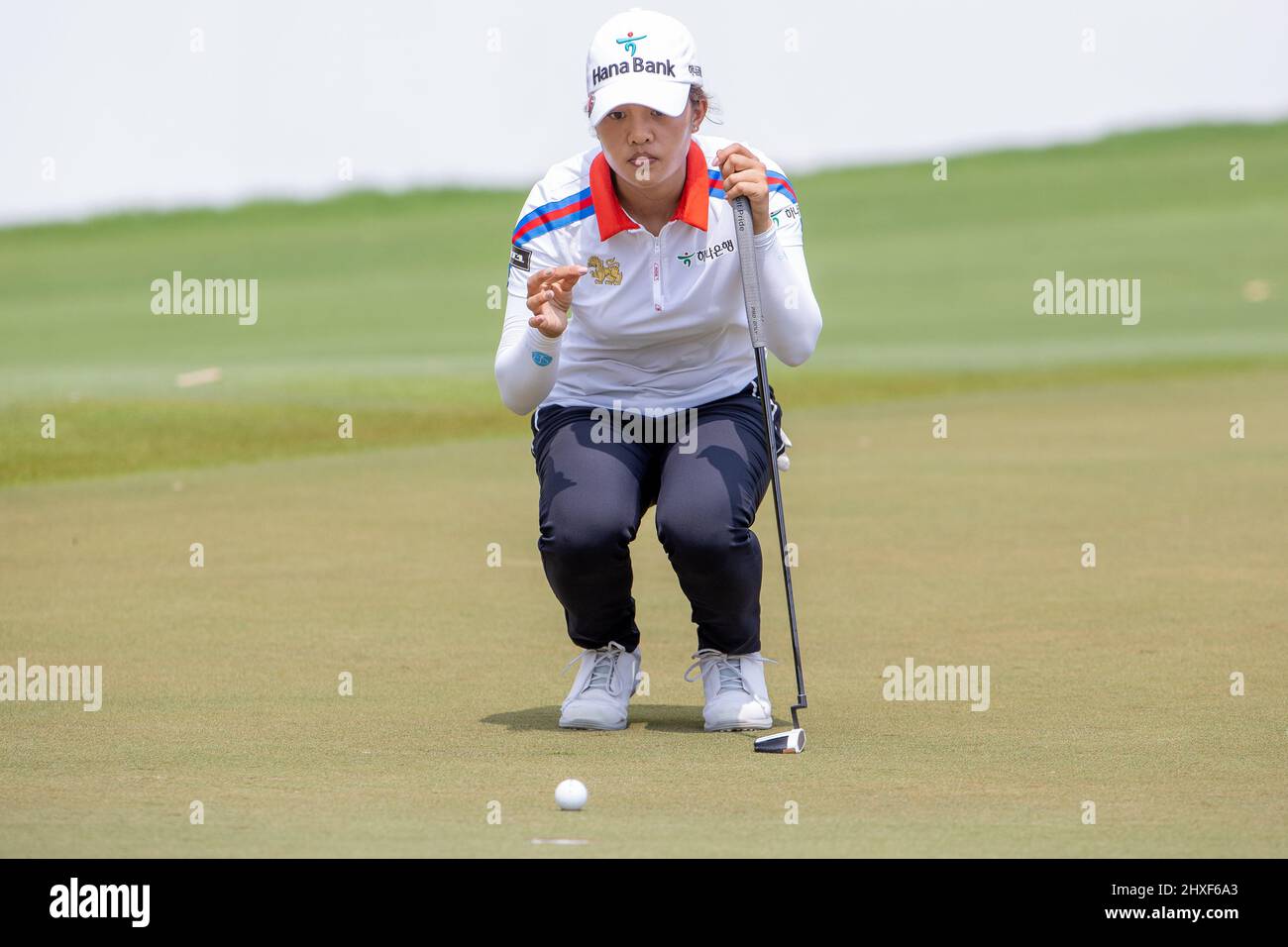 Pattaya Thailand - March 12: Jaravee Boonchant from Thailand during day ...