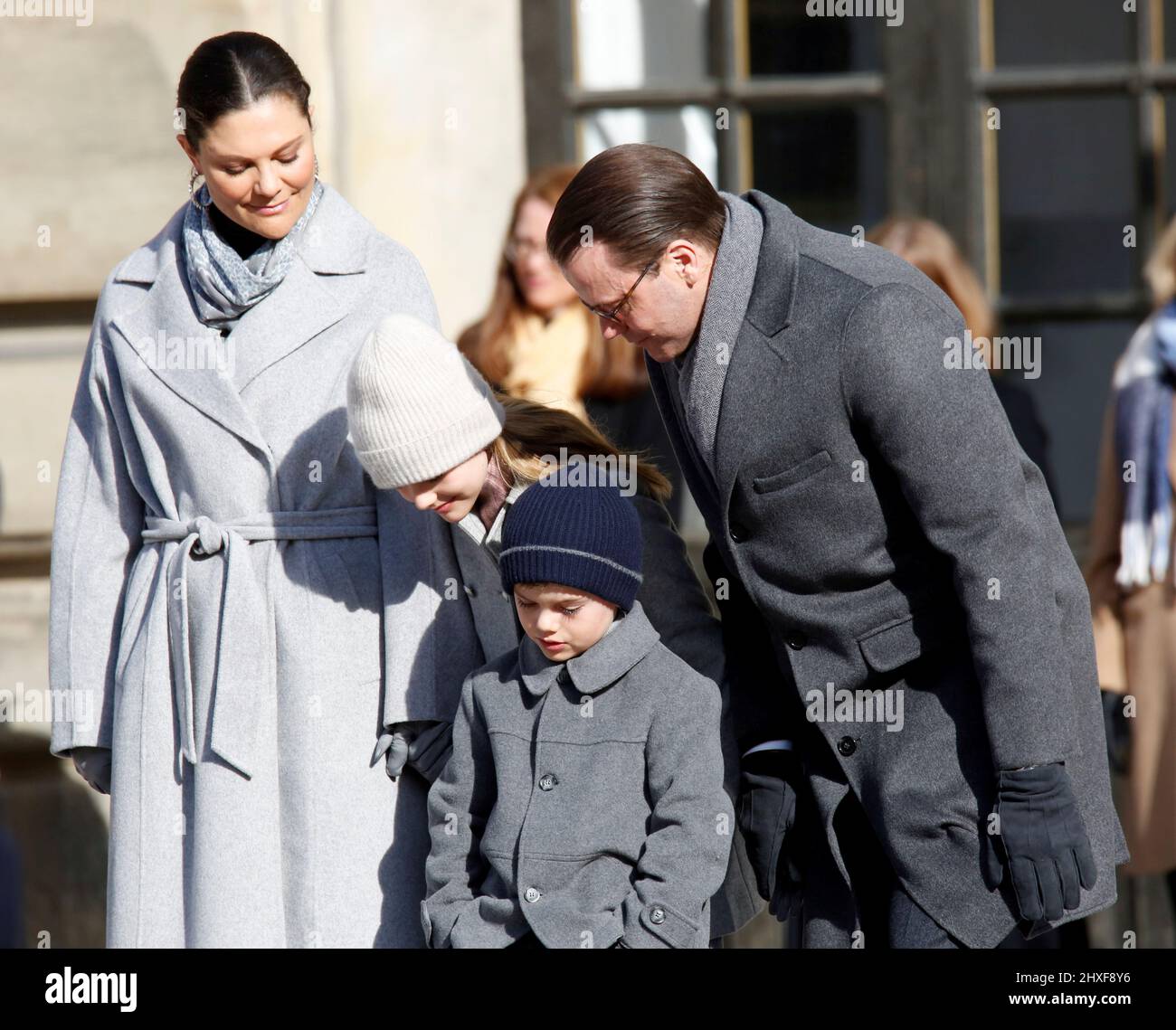 STOCKHOLM 20220312 Crown Princess Victoria, Prince Oscar, Princess ...