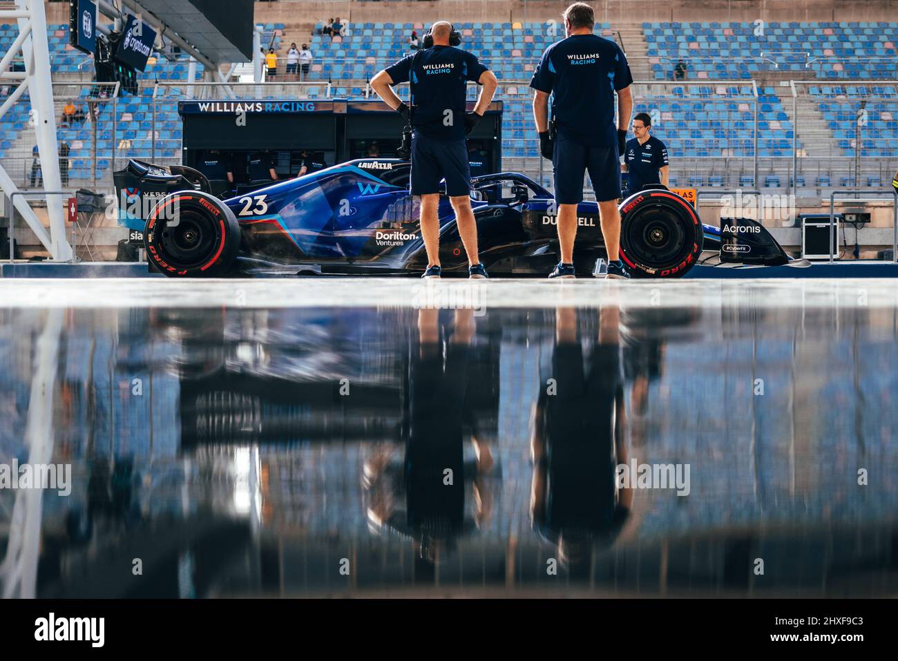 Sakhir, Bahrain. 12th Mar, 2022. Alexander Albon (THA) Williams Racing ...