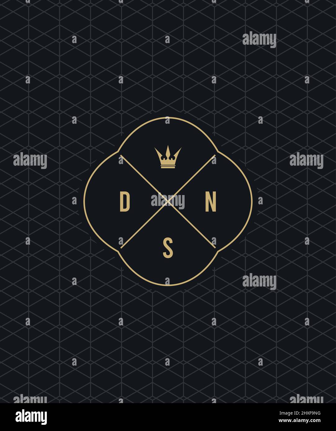 elegant royalty emblem Stock Vector Image & Art - Alamy