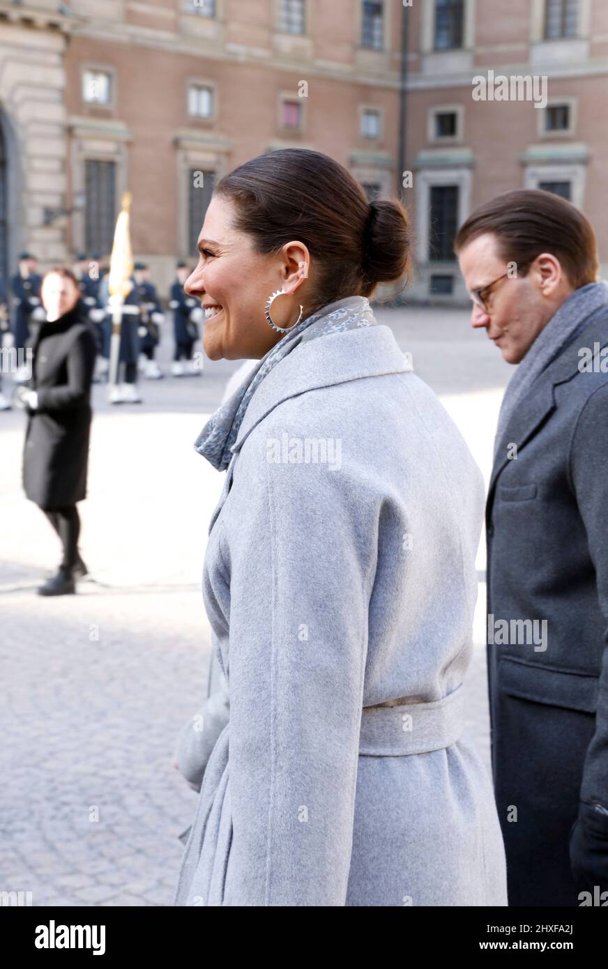 STOCKHOLM 20220312 Crown Princess Victoria and Prince Daniel the name ...