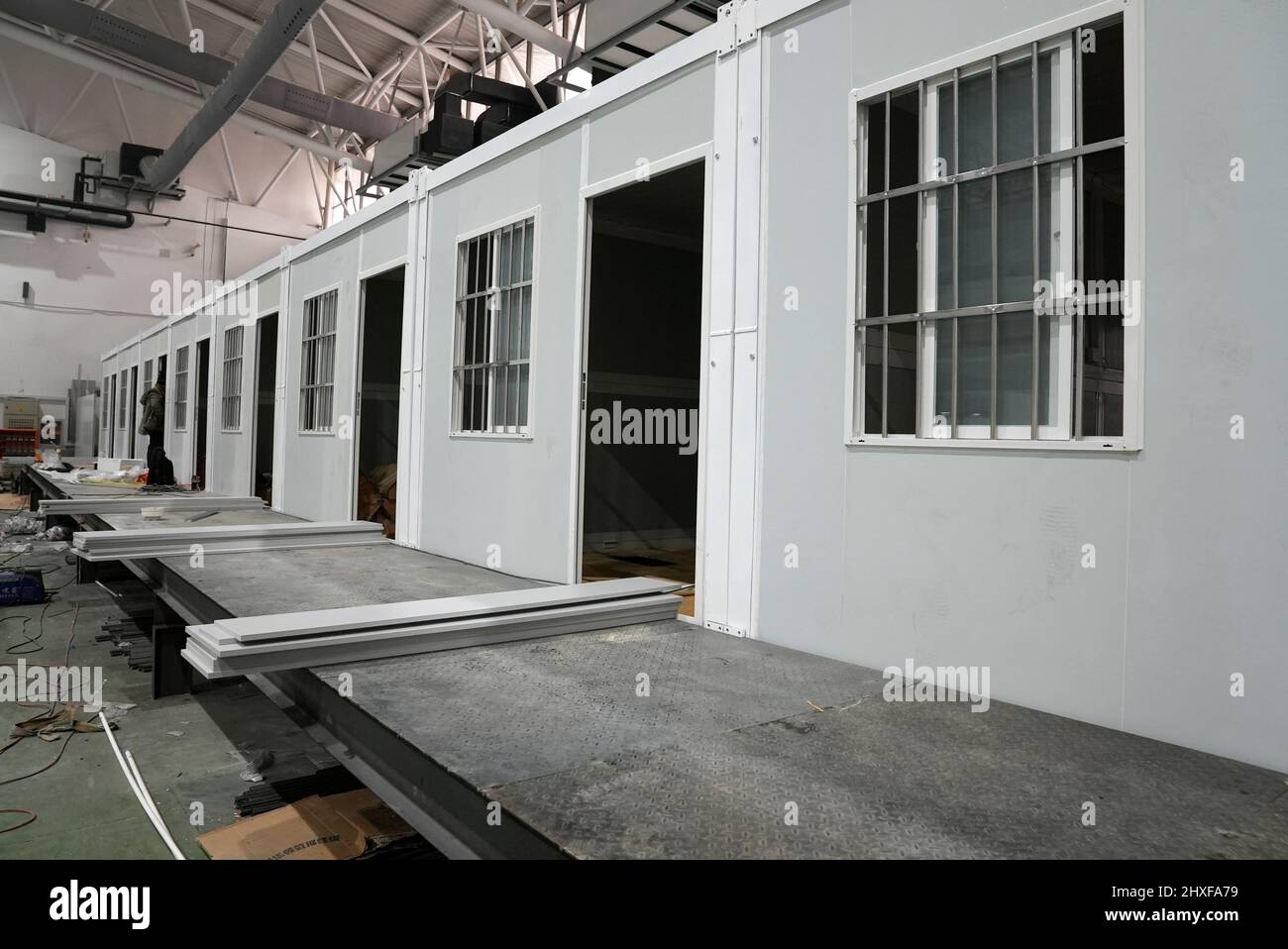 CHANGCHUN, CHINA - MARCH 12, 2022 - The module hospital of Changchun ...