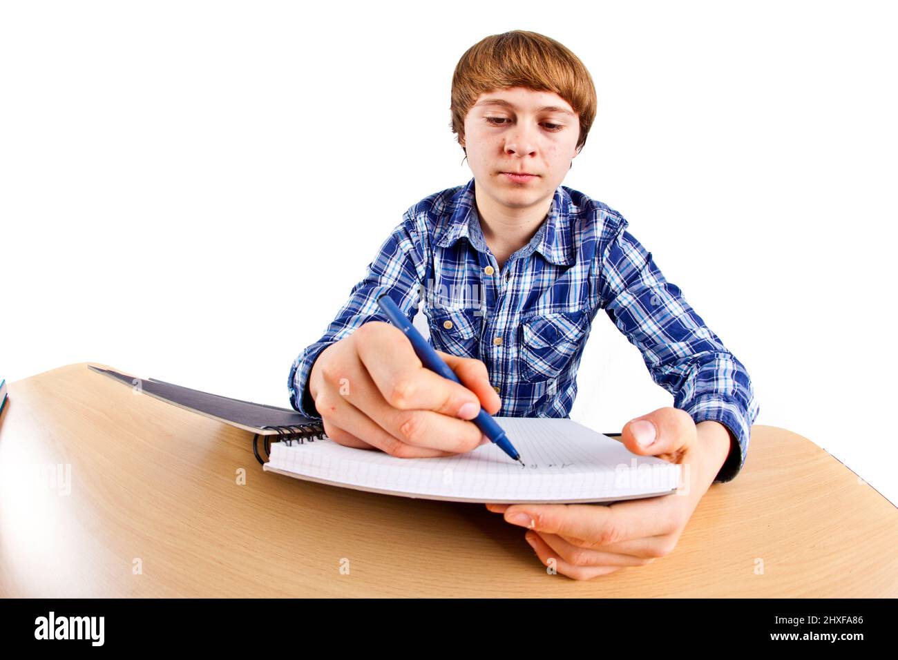 smart boy learning for school Stock Photo - Alamy