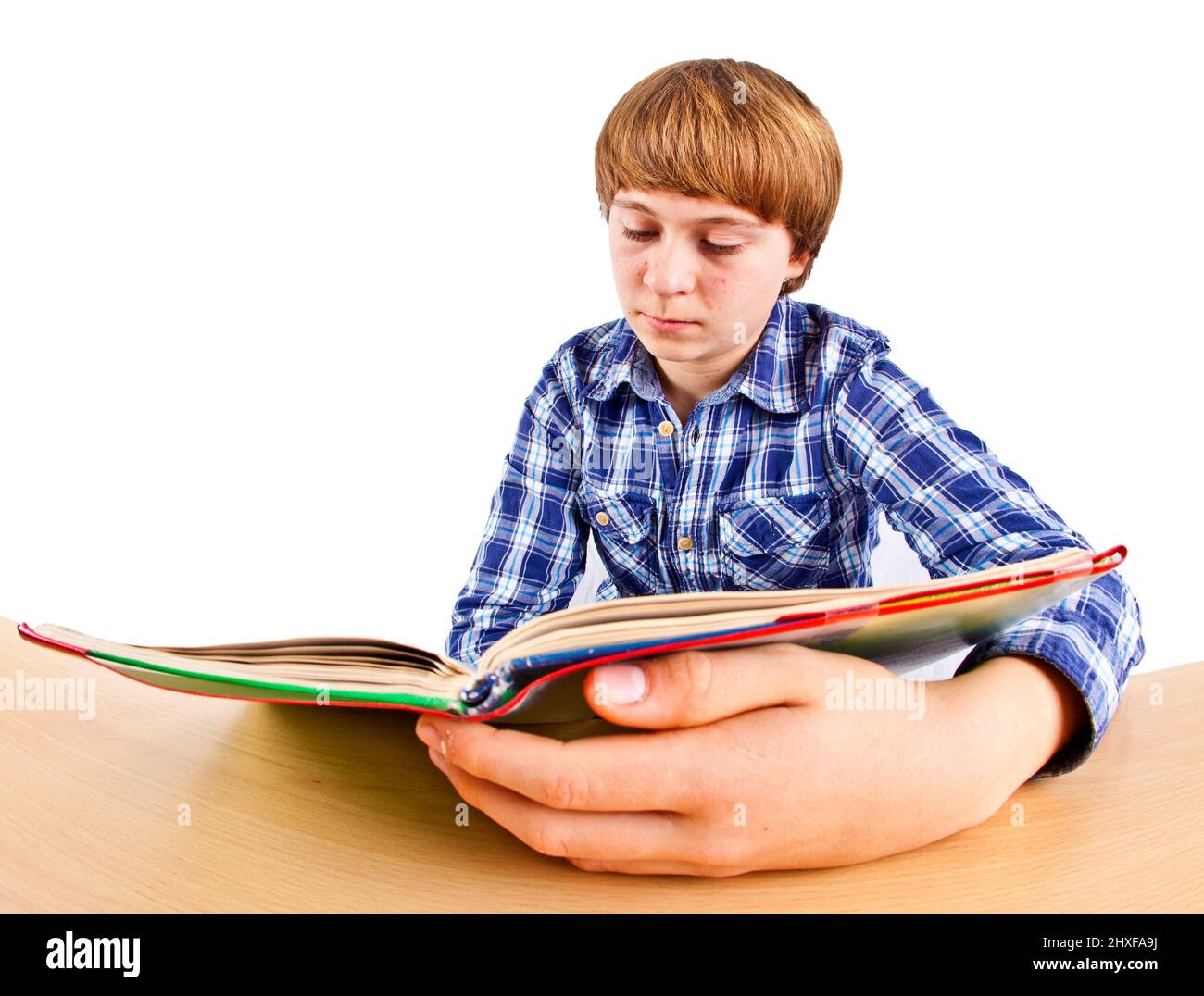 smart boy learning for school Stock Photo - Alamy