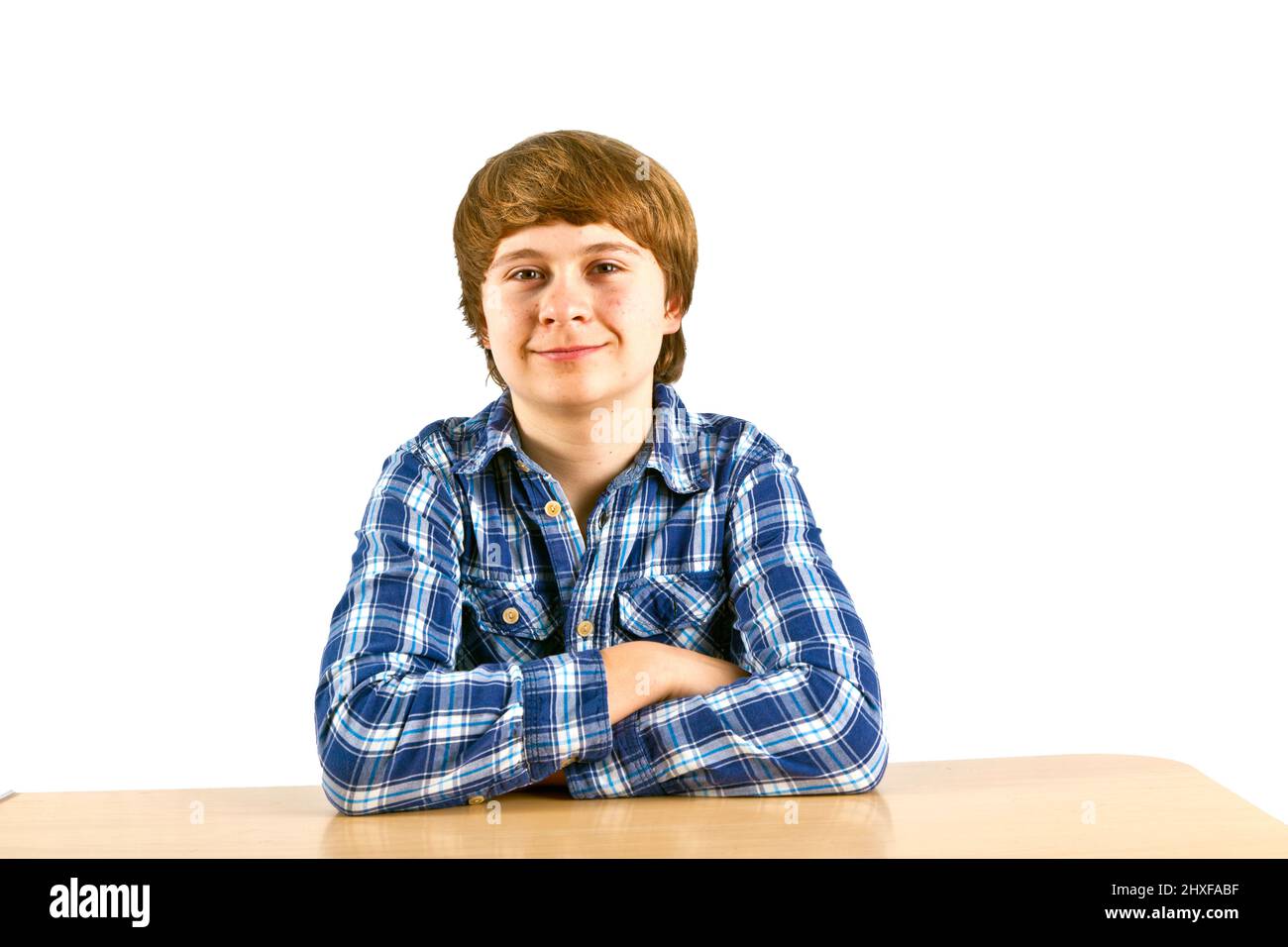 smart boy learning for school Stock Photo - Alamy
