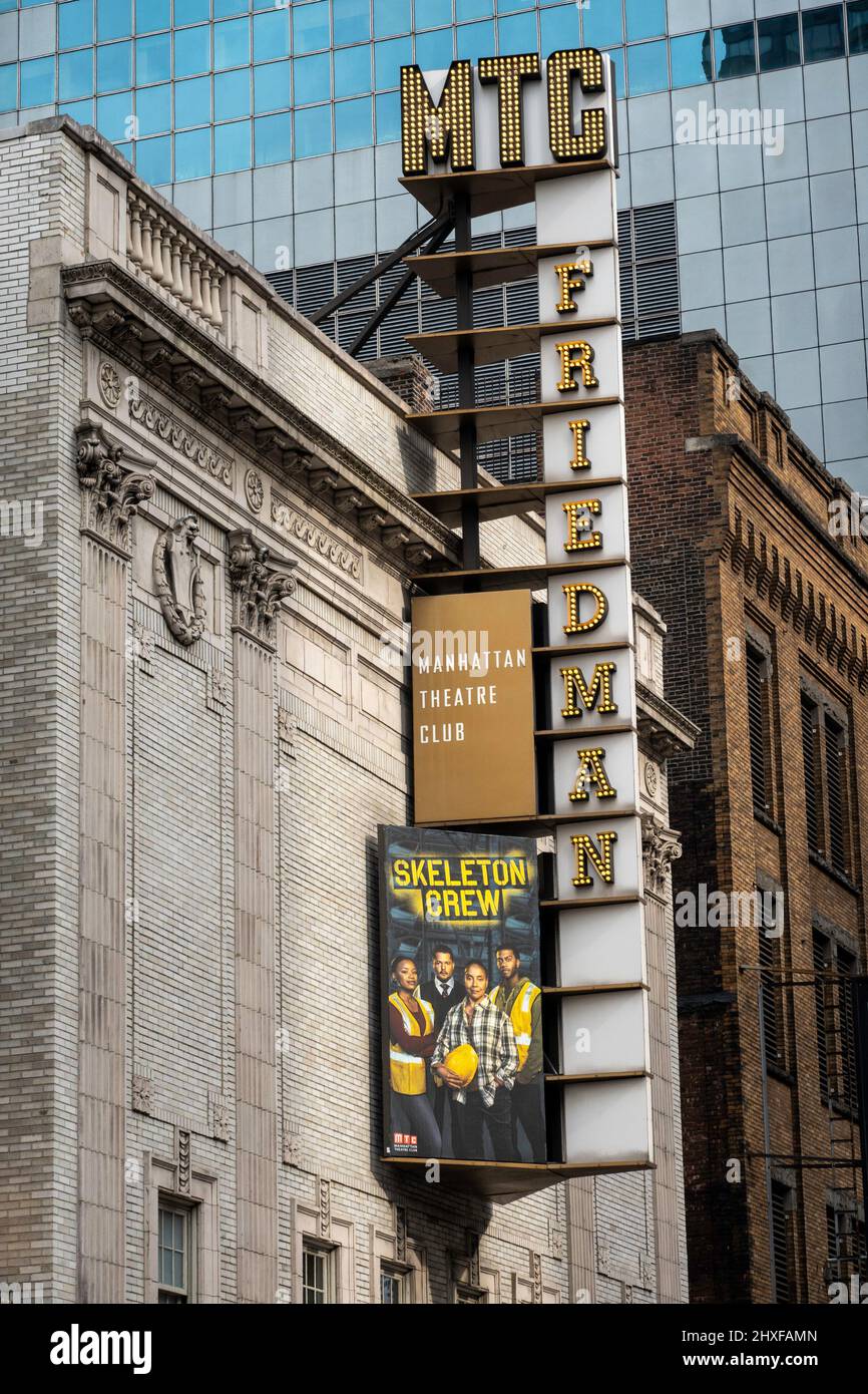 Samuel j. friedman theater hi-res stock photography and images - Alamy