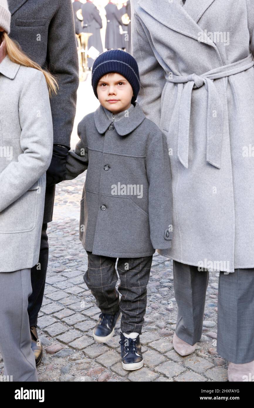 STOCKHOLM 20220312 Prince Oscar at the name day celebration at ...