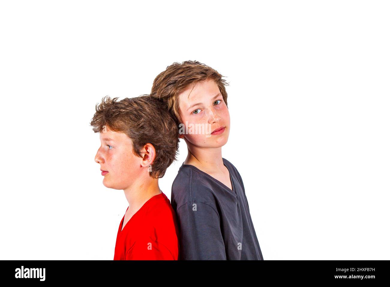 happy brothers hugging and enjoy life Stock Photo - Alamy