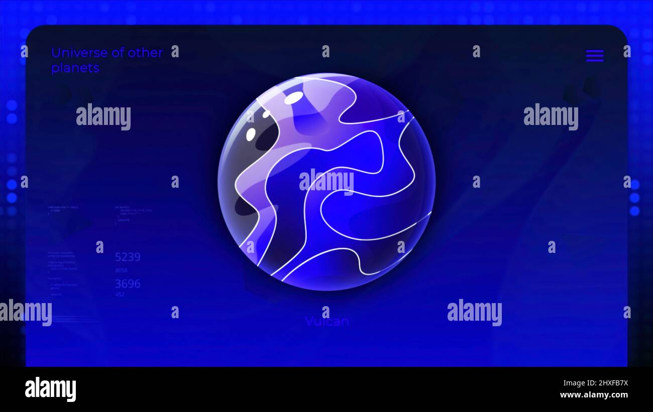 Credit card icon with a round cosmic object design. Motion. Development ...