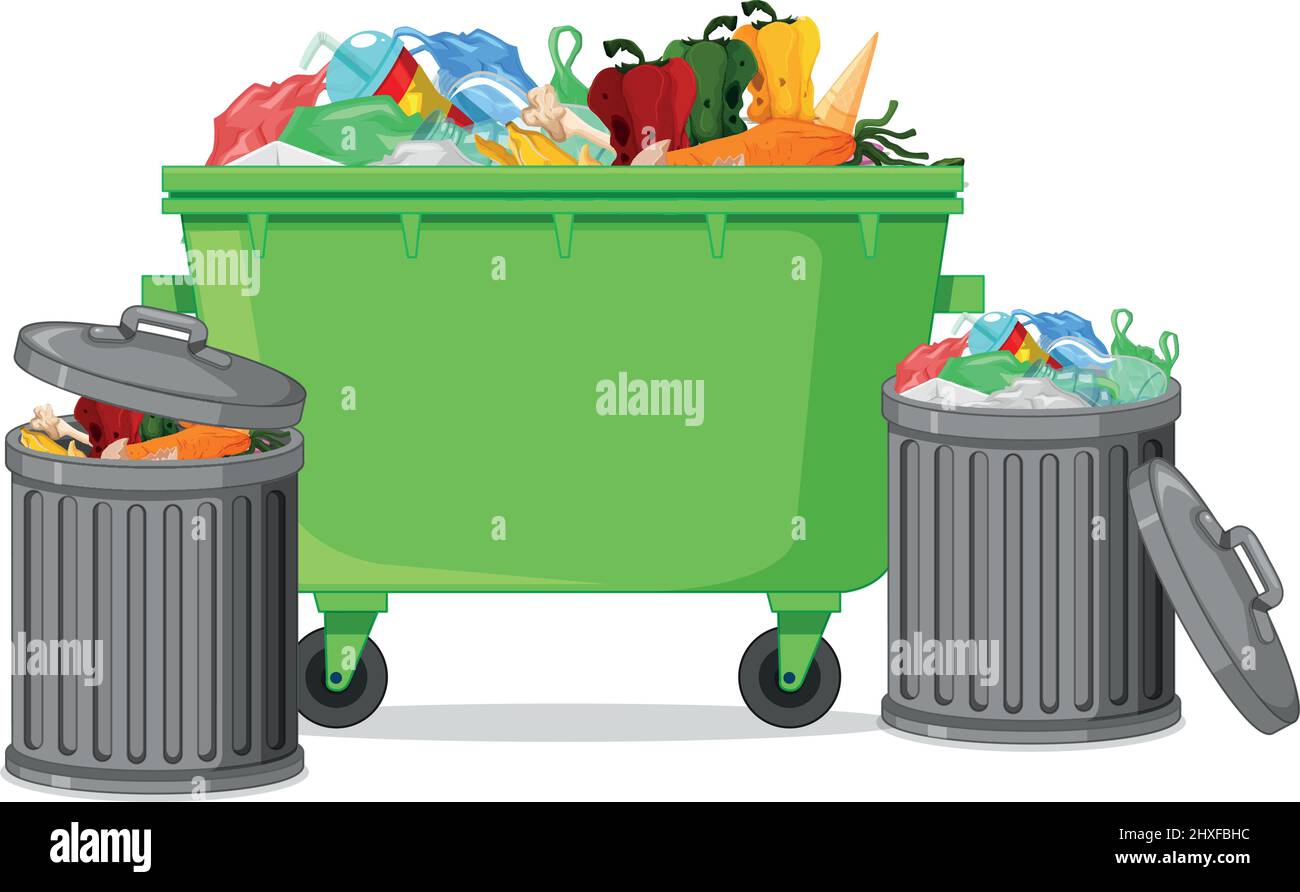 Garbage dump picture Stock Vector Images - Alamy