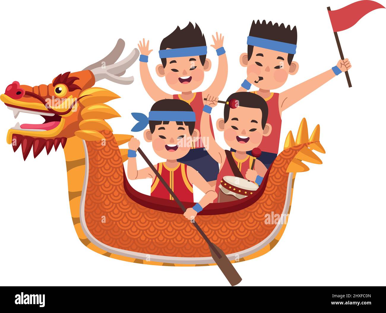 Dragon boat festival taiwan Cut Out Stock Images & Pictures - Alamy