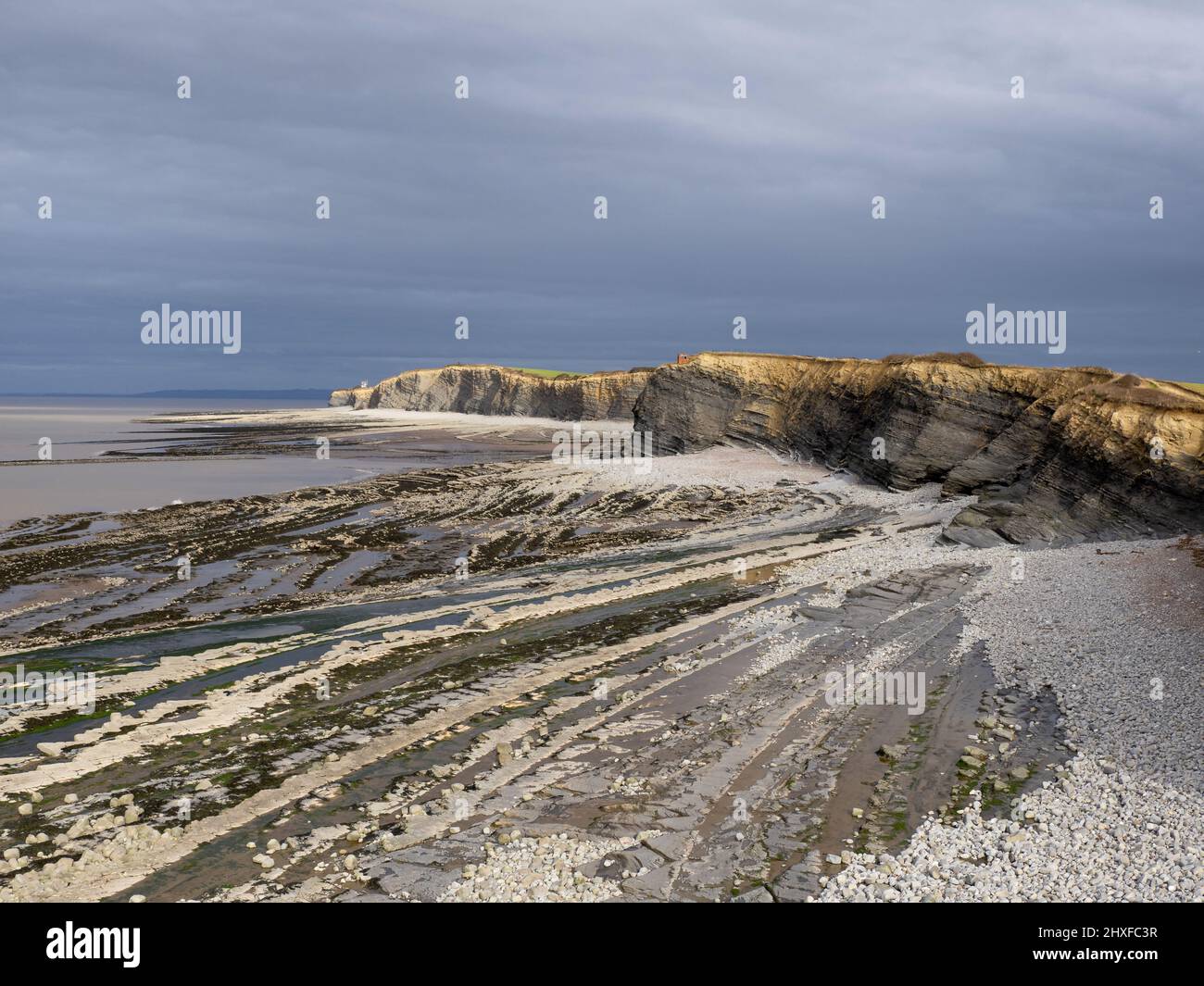 Lilstock beach hi-res stock photography and images - Alamy