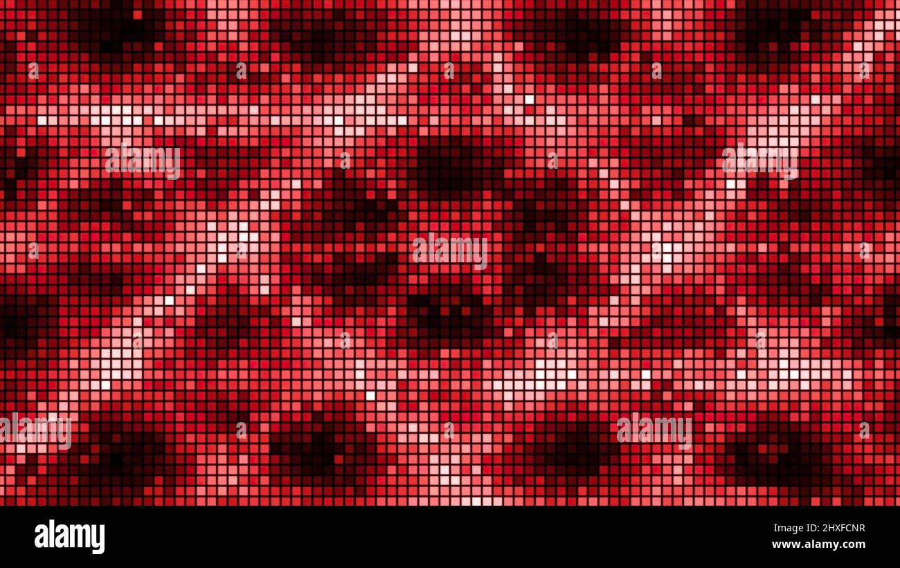 Background of pattern with vibrating pixels. Motion. Hypnotic pattern ...