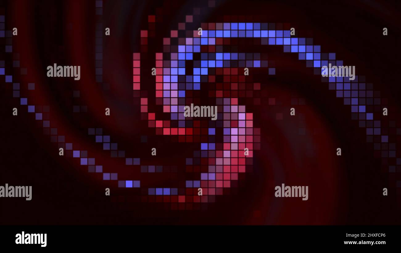 Retro image of rotating colorful spiral. Motion. Beautiful moving ...