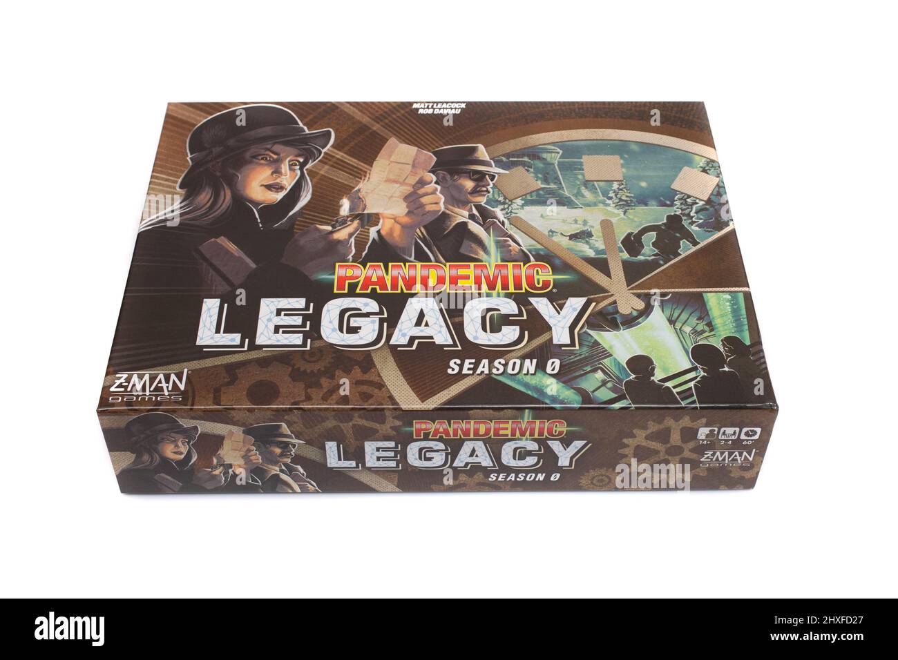 The board game, Pandemic Legacy Stock Photo - Alamy
