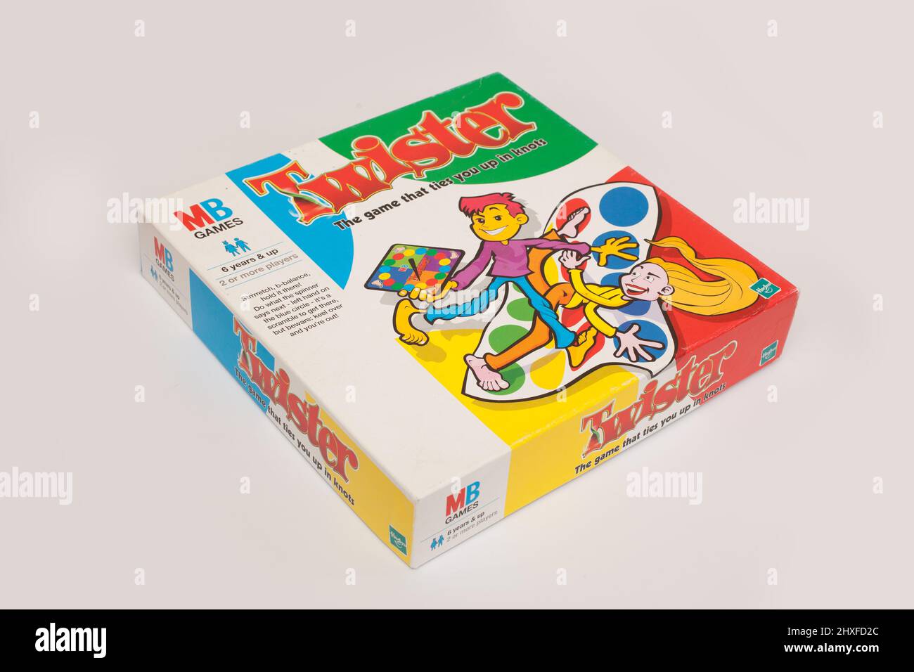 The boxed game, Twister Stock Photo - Alamy