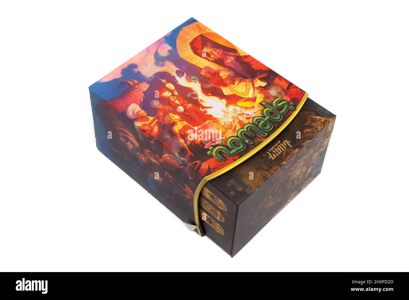 The board game, Nomads Stock Photo - Alamy