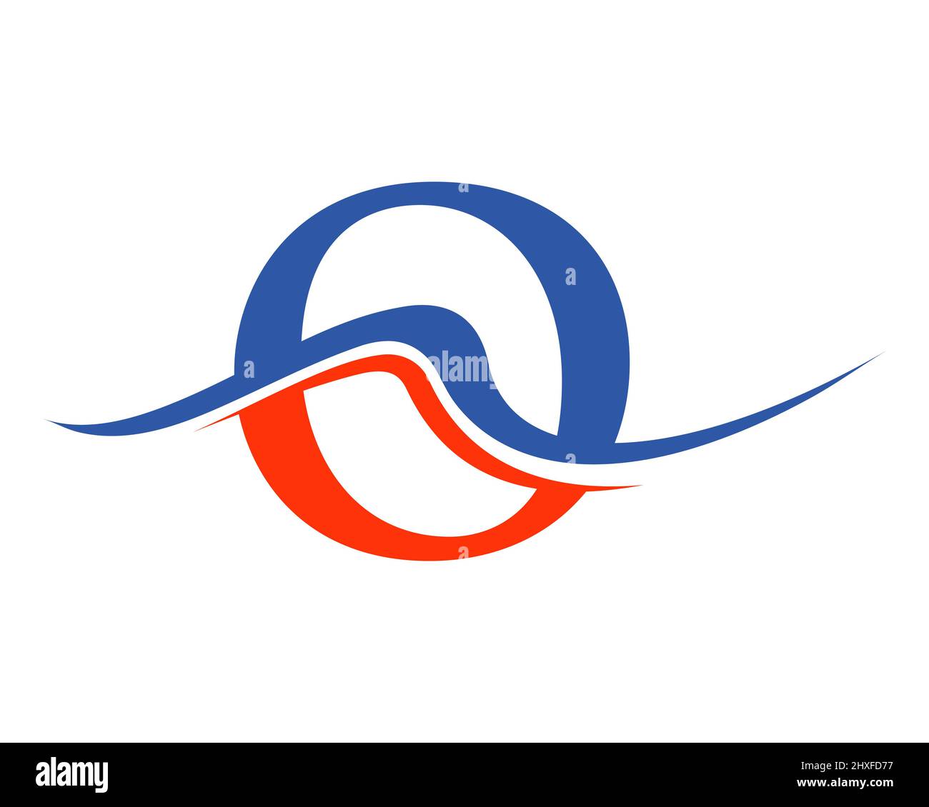 Initial Letter O Logo Design. Monogram and Creative Alphabet O Logotype ...