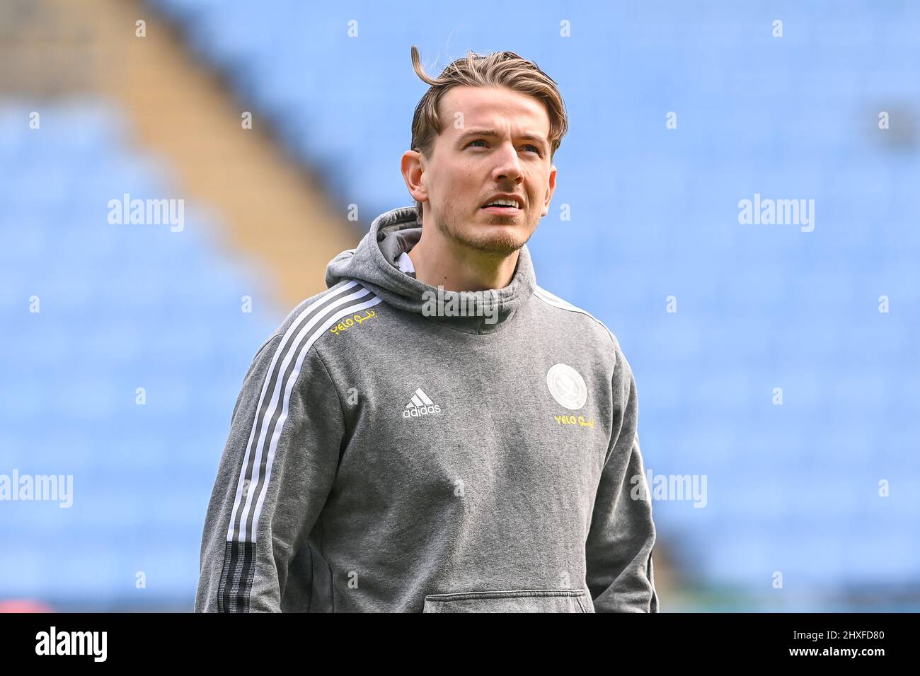 Sander Berge #8 of Sheffield United during pitch inspection Stock Photo ...