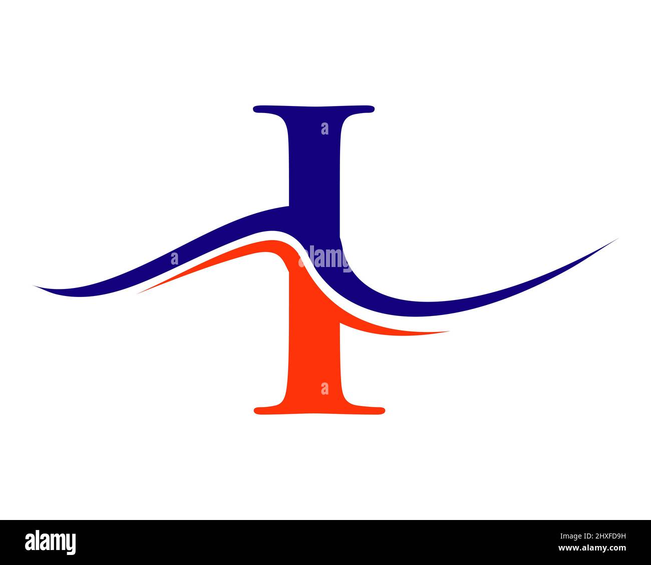 Initial Letter I Logo Design. Monogram and Creative Alphabet I Logotype ...