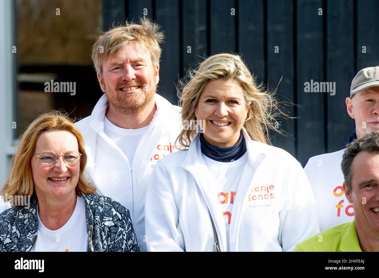 Brielle, The Netherlands. 12th Mar 2022. King Willem-Alexander and ...