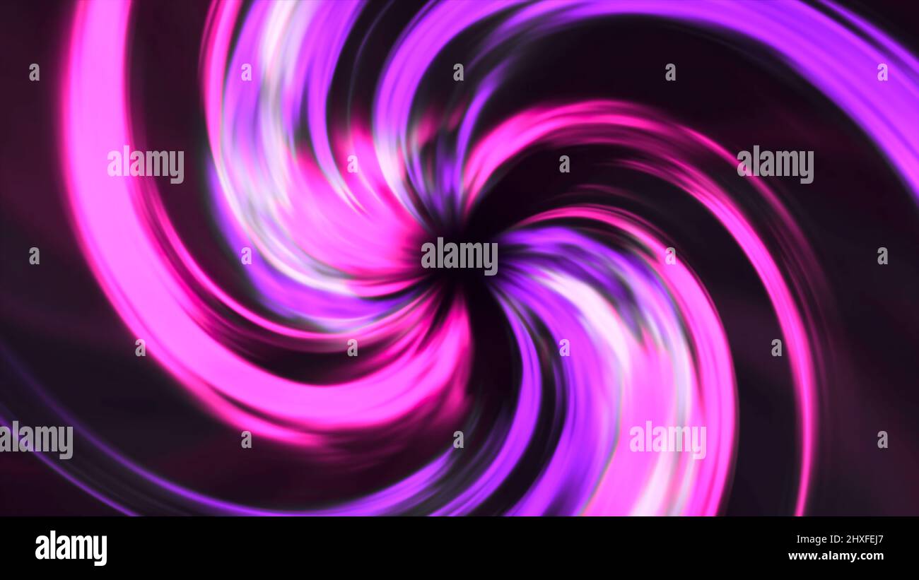 Colorful Rotating Spiral With Black Dot Motion Cosmic Spiral Rotating With Gradient Of Colors