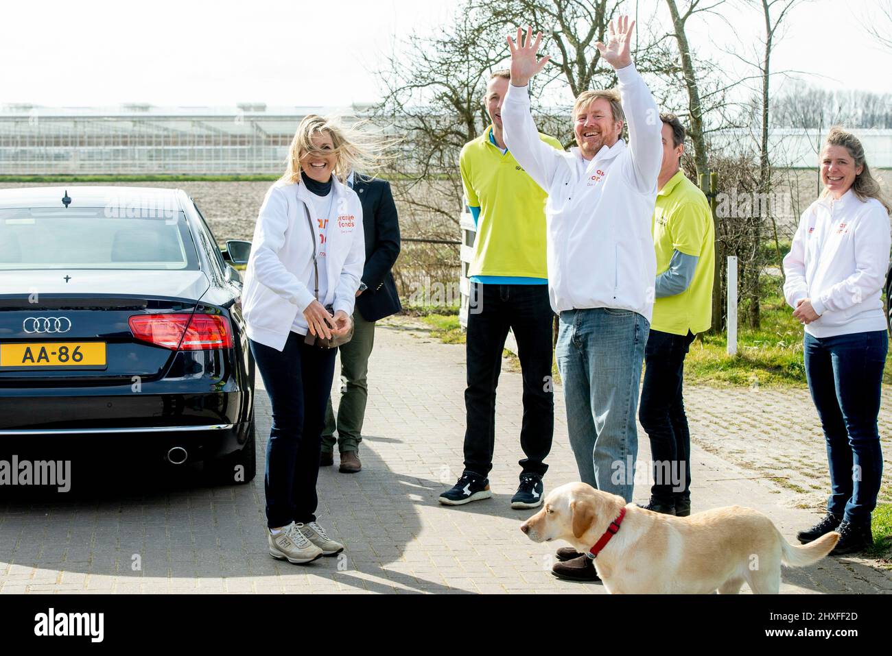 Brielle, Netherlands. 12th Mar, 2022. King Willem-Alexander and Queen ...